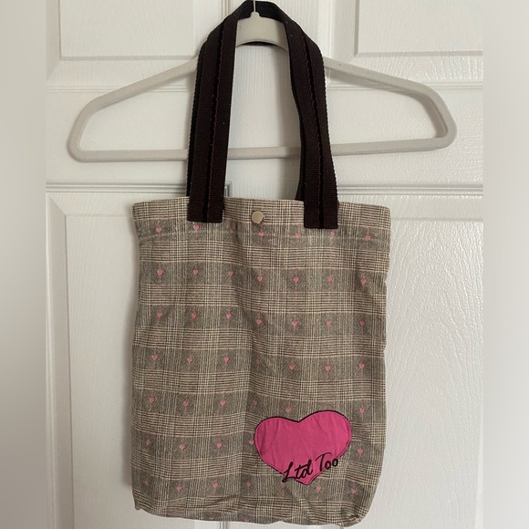 Limited Too | Bags | Limited Too Plaid Bag Shoulder Tote | Poshmark